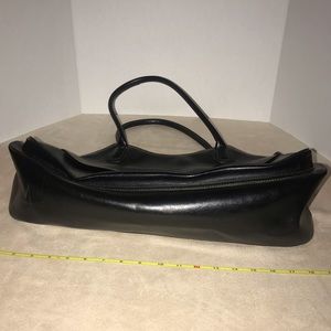 Bags | Large Tote Purse Hand Bag Pocketbook Black Satchel | Poshmark